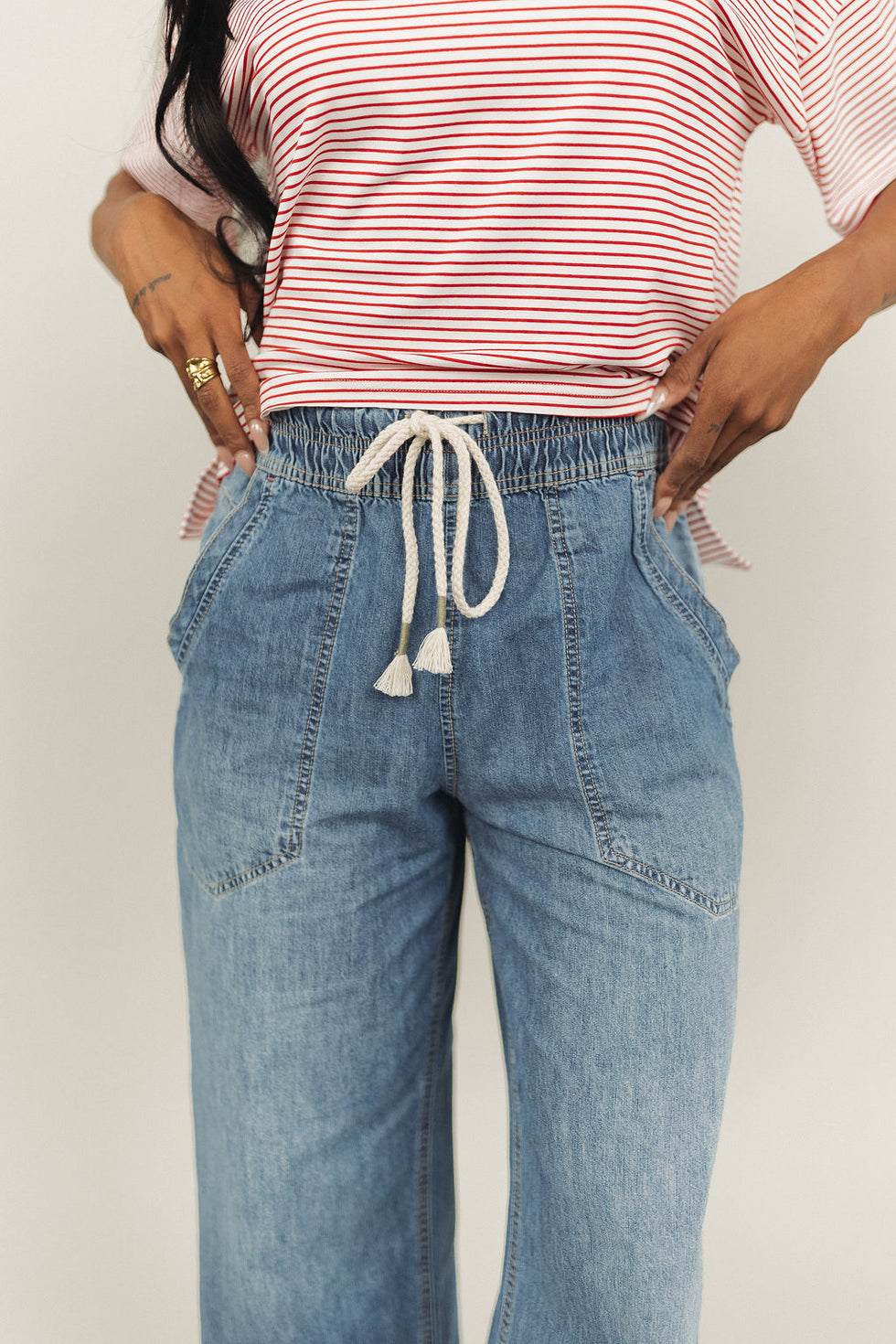 Free People Easy Peasy Pull On Jeans – Henly